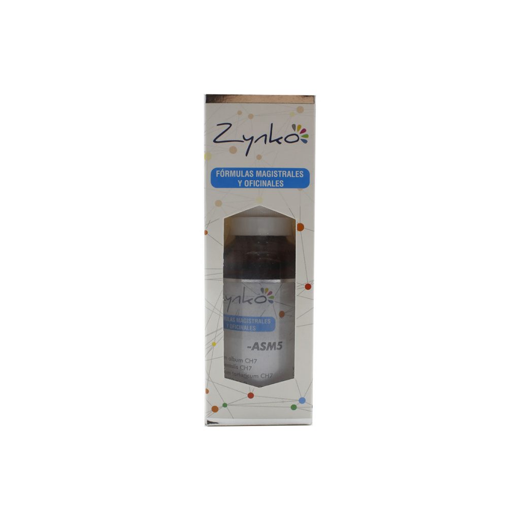 Medicamento Homeopático Asm 5 Spray Oral 30 Ml - Zynko
